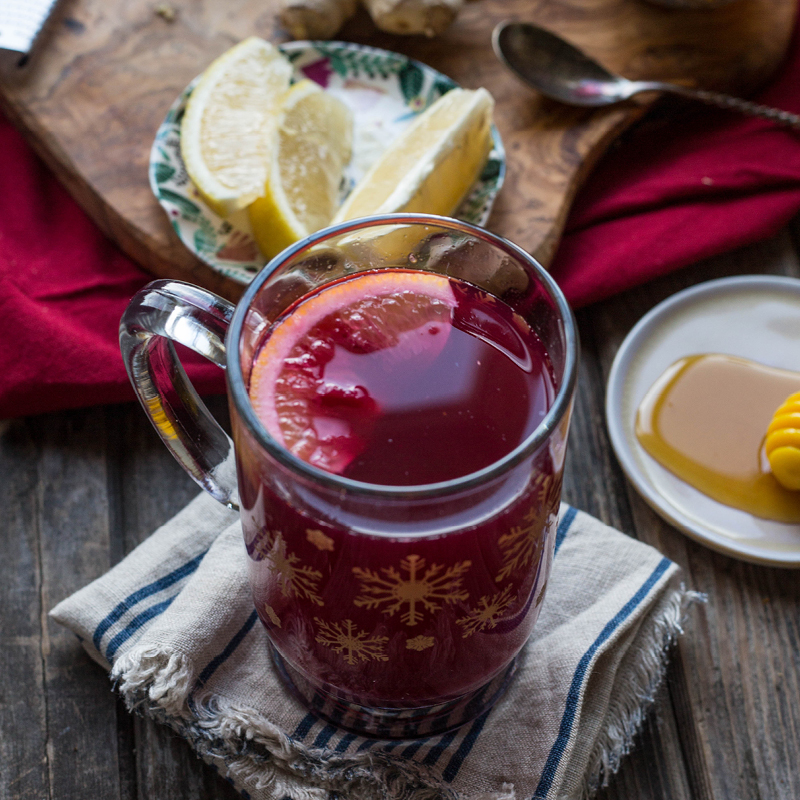 Blueberry Ginger Toddy - Blueberry.org