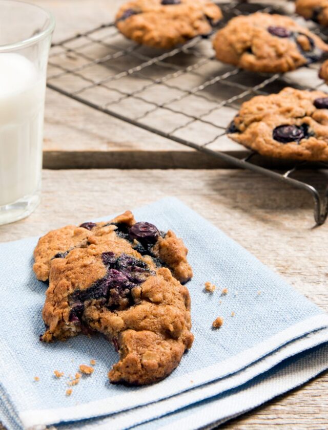 Blueberry Oatmeal Cookies - Blueberry.org