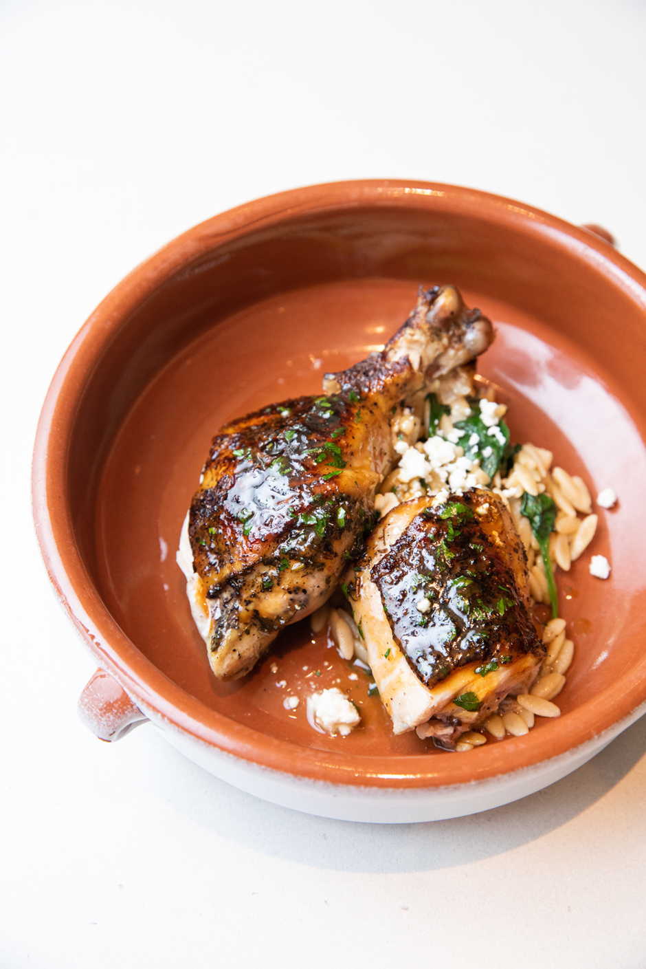 Blueberry Rubbed Crispy Chicken Legs - Blueberry.org