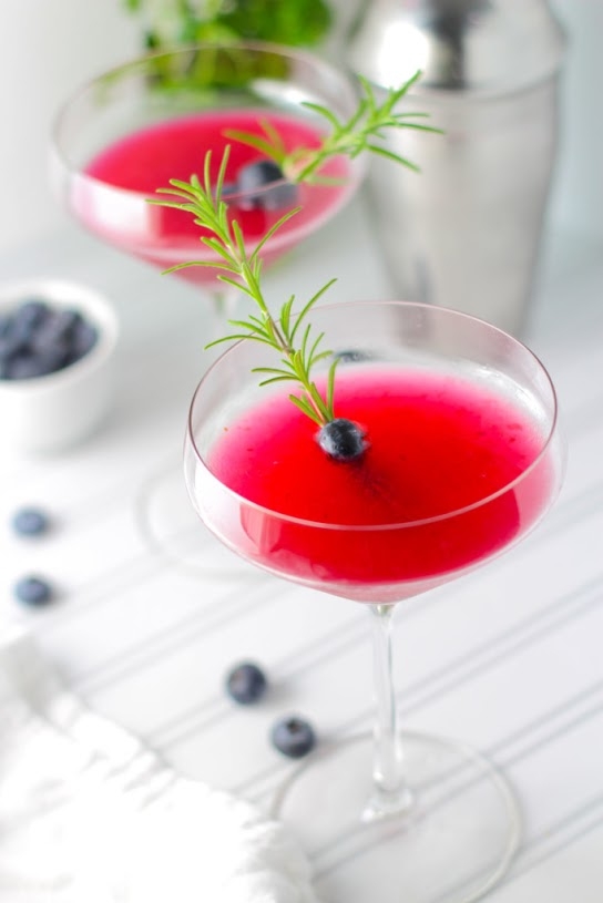 Blueberry Lemondrop Cocktail - Blueberry.org