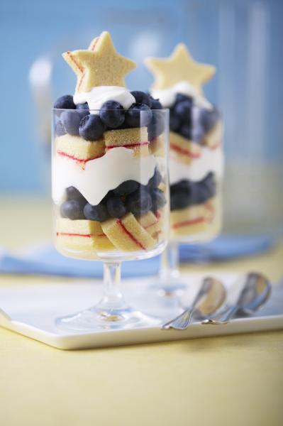 Star-Spangled Blueberry Parfaits - Blueberry.org