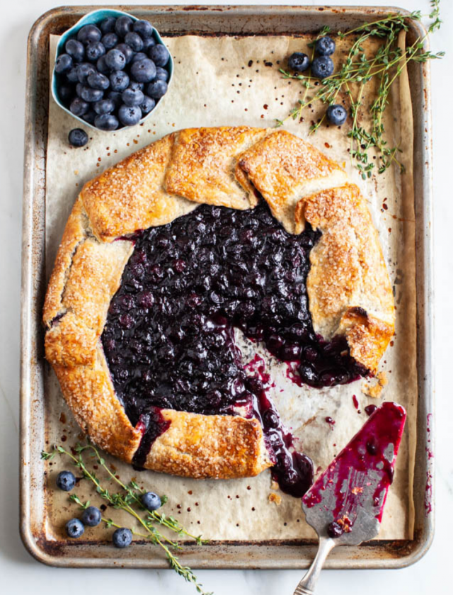 Blueberry Galette - Blueberry.org