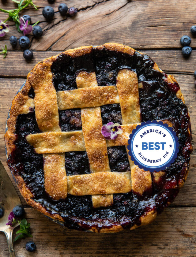 Ginger 'n' Spice Bubbling Blueberry Pie - Blueberry.org