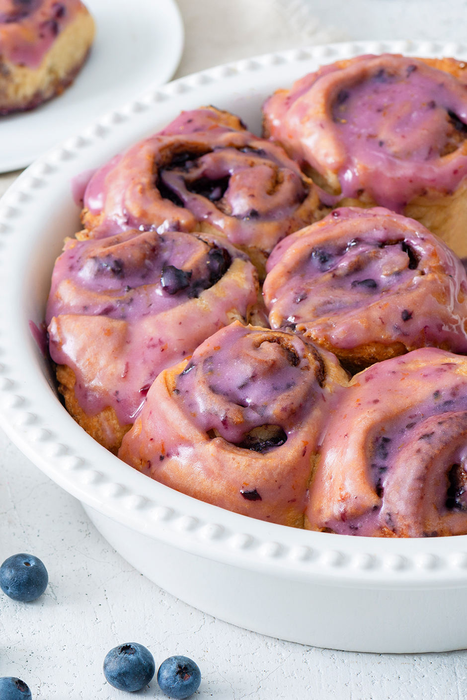 Easy Blueberry Orange Cinnamon Rolls - Blueberry.org