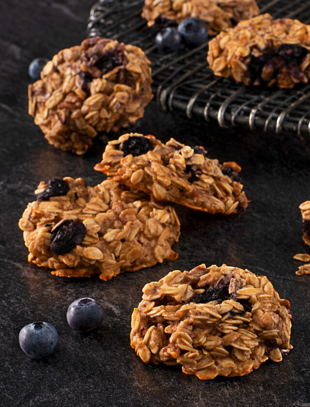 Loaded Blueberry Breakfast Cookies - Blueberry.org