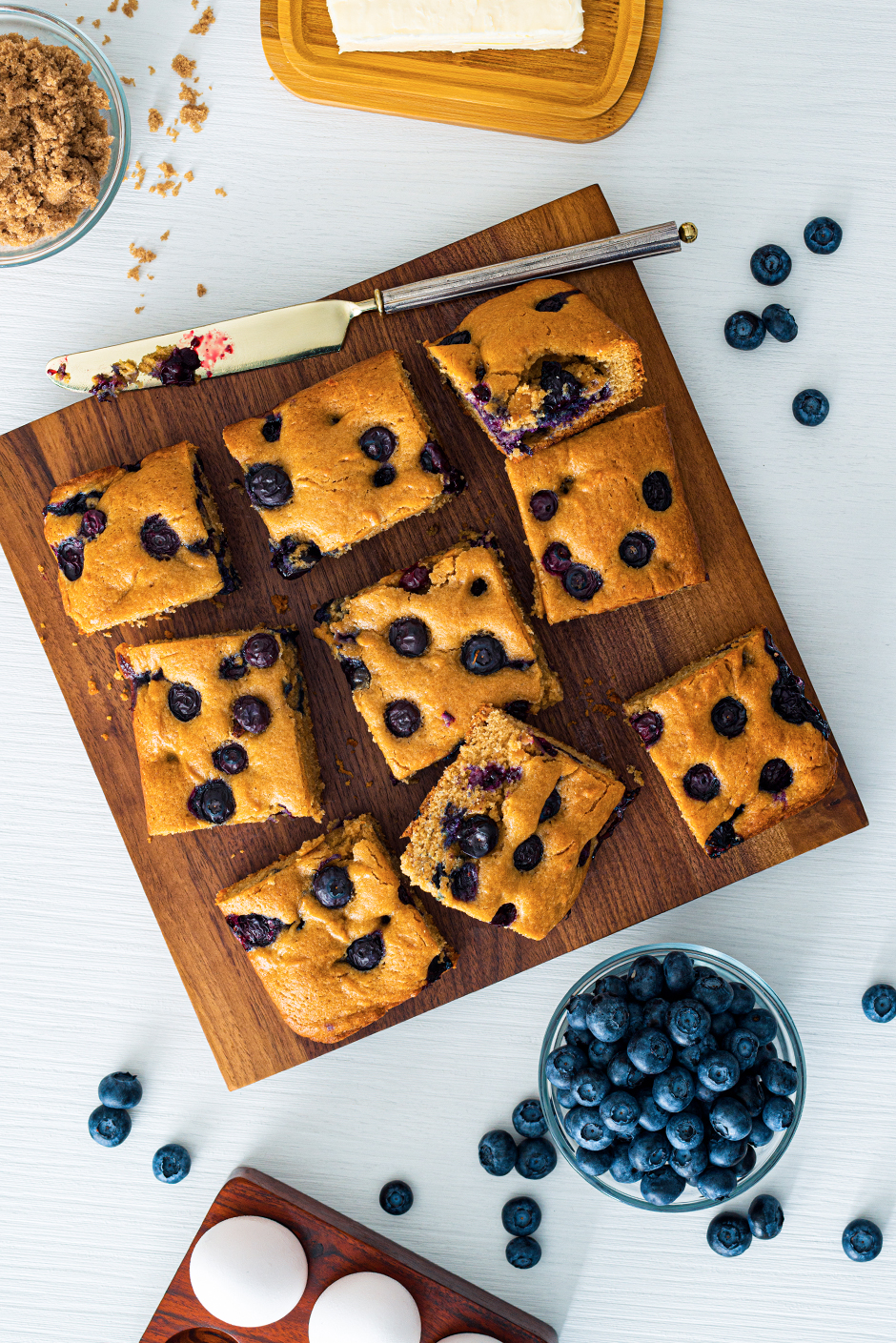 Blueberry Blondies - Blueberry.org